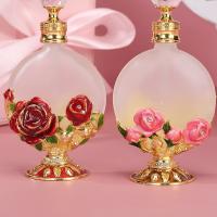 China SGS 15ml Arabic  Empty Glass Essential Oil Bottle 0.26kg for sale