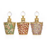 China SGS 15ml Crystal Perfume Essential Oil Bottle Screen Printing for sale