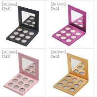 China 9 /12/15/16 colors Empty Eye Shadow Palette cuatomized palette with mirror for sale