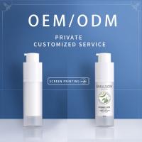 China PP AS Frosted Airless Lotion Pump Bottle 15ml 30ml 50ml for sale