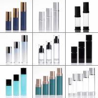 China 15ml 30ml 120ml Frosted Airless Cosmetic Pump Bottle Offset Printing for sale