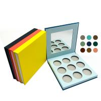 China 12colors Empty Eye Shadow Palette cuatomized palette with mirror for sale