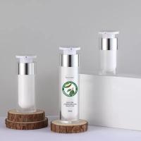China Screen Printing ABS Lock Pump 30ml Airless Bottle Cosmetic Packaging for sale