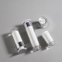 China Screen Printing ABS Lock Pump 30ml Airless Bottle Cosmetic Packaging for sale