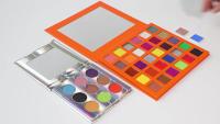 China Art Paper CCNB Board Square Empty Eyeshadow Palette Pans 15 30 Colors for sale