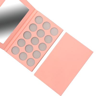 China Art Paper CCNB Board Square Empty Eyeshadow Palette Pans 15 30 Colors for sale