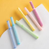 China Steel Ball Liquid Eyeliner Tube Candy Color Eyeliner Container Empty for sale