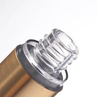 China Spray Coating Gold Airless Lotion Pump Bottles 10ml 25ml 30ml for sale