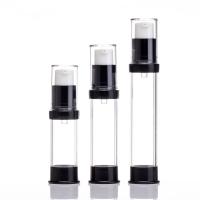 China 5ml 10ml 15ml PP Airless Lotion Cosmetic Bottles Offset Printing for sale