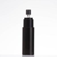 China OEM PET Black Airless Lotion Pump Bottle 15ml 30ml 80ml for sale