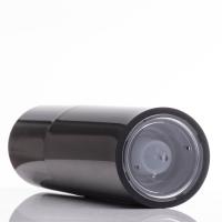 China OEM PET Black Airless Lotion Pump Bottle 15ml 30ml 80ml for sale