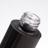 China OEM PET Black Airless Lotion Pump Bottle 15ml 30ml 80ml for sale