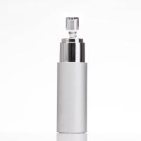 China 30ml 50m Refillable Lotion Dispenser Plastic PP AS Airless Cosmetic Jar for sale