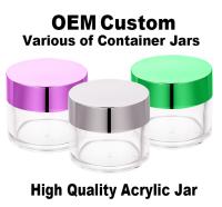 China Private Label Empty Face Cream Containers Eye Serum Packaging 1oz 2oz 8oz for sale