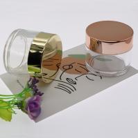 China 0.5oz 1oz 2oz Empty Face Cream Jar Eye Cream Jar Silk Screen Printing for sale
