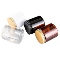 China Recyclable Black Screw On Cap Face Cream Jar 3ml 5ml 10ml for sale