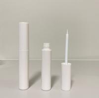 China 10ML Matte White Eyelash Glue Eyelash Serum Tubes UV Printing for sale