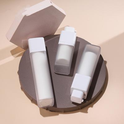 China Screen Printing ABS Airless Lotion Pump Bottle With Pump 15ml for sale
