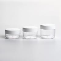 China PP Lid Mini Face Cream Jar Plastic Cosmetic Jars 10g 15g 20g for sale