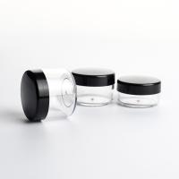 China PP Lid Mini Face Cream Jar Plastic Cosmetic Jars 10g 15g 20g for sale