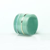 China Acriylic PP Plastic Double Wall Cream Jar 10g 20g 30g for sale
