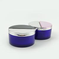 China Filp Cap 30g Face Cream Jar 2 In 1 Day And Night Cream Jar for sale