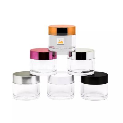 China 240ml Acrylic Powder Container 1 Oz Acrylic Jars 15g 50g for sale