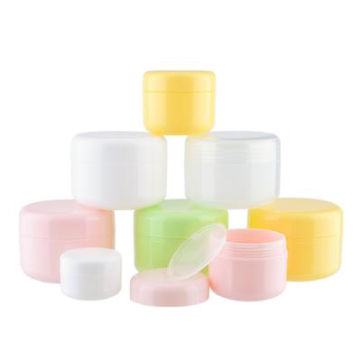 China Wholesale face cream pp face cream plastic cosmetic jar with pull tab cosmetic cream box for sale