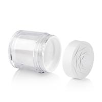 China 20g 30g 50g Ps Plastic Cosmetic Jar Face Cream Packaging Jar Sample Test Jar for sale