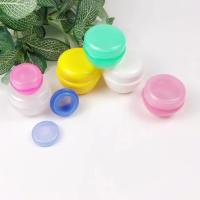 China Empty Clear Blue Petg Plastic cosmetic jar Packages 10ml To 500ml Skincare Lotion Containers for sale