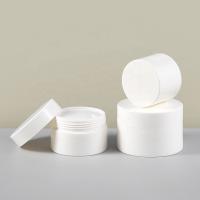 China 30g 50g 100g 120g 4oz Cream Packaging Clear Pet Plastic Cosmetic Jars With Plastic Lid for sale
