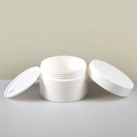 China 30g 50g 100g 120g 4oz Cream Packaging Clear Pet Plastic Cosmetic Jars With Plastic Lid for sale