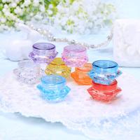 China 3g/5g Diamond-Shaped Plastic Cosmetic Jars Cream Box For Cream Bottle Trial Sample for sale