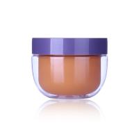 China 100g Double Wall Cream Jar PET Empty Face Cream Containers for sale