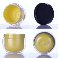 China 100g Double Wall Cream Jar PET Empty Face Cream Containers for sale