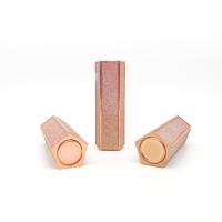 China SGS Pink Empty Lipstick Tube ODM Logo Lip Blam Container for sale