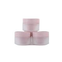 China Recyclable Acrylic Plastic 50ml Face Cream Jars Screen Printing for sale