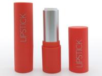 China Recyclable Spot 12ml Matte Empty Lipstick Tube PMS CMYK Offset for sale