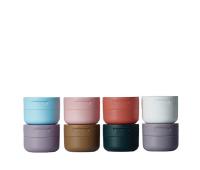 China Empty Flip Open 50G Plastic Cosmetic Jars Screen Printing for sale
