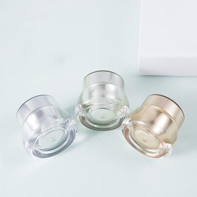 China Personal Care PET Cosmetic Cream Jar Containers Offset Printing for sale