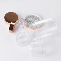 China Rose Gold Eco Empty Acrylic Powder Containers 0.5oz 1oz 2oz for sale