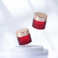 China Eco Acrylic Round Cosmetic Cream Jars 1oz 2oz 4oz 16oz for sale