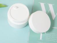 China 5g 15g 20g Eye Cream Pet Plastic Cosmetic Jars White Black Blue Pink for sale