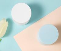 China 5g 15g 20g Eye Cream Pet Plastic Cosmetic Jars White Black Blue Pink for sale