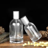 China Acrylic Cap 30m Cylindrical Perfume Bottlel Bayonet Spray Volatilized for sale