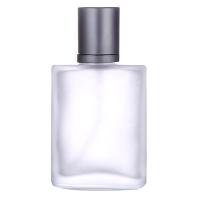 China MSDS CE Recycle Frosted Perfume Glass Bottle 30ml 50ml 100ml for sale