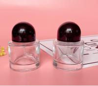 China 30ml 50 Ml 100ml Refillable Cylinder Transparent Oem Empty Glass Perfume Spray Bottle for sale