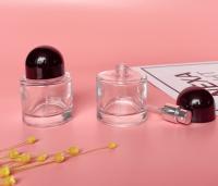 China 30ml 50 Ml 100ml Refillable Cylinder Transparent Oem Empty Glass Perfume Spray Bottle for sale