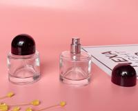 China 30ml 50 Ml 100ml Refillable Cylinder Transparent Oem Empty Glass Perfume Spray Bottle for sale