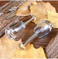 China New Wholesale Luxury 30ml Conical Empty Fancy Glass Spray Perfume Spray Bottle Packaging for sale